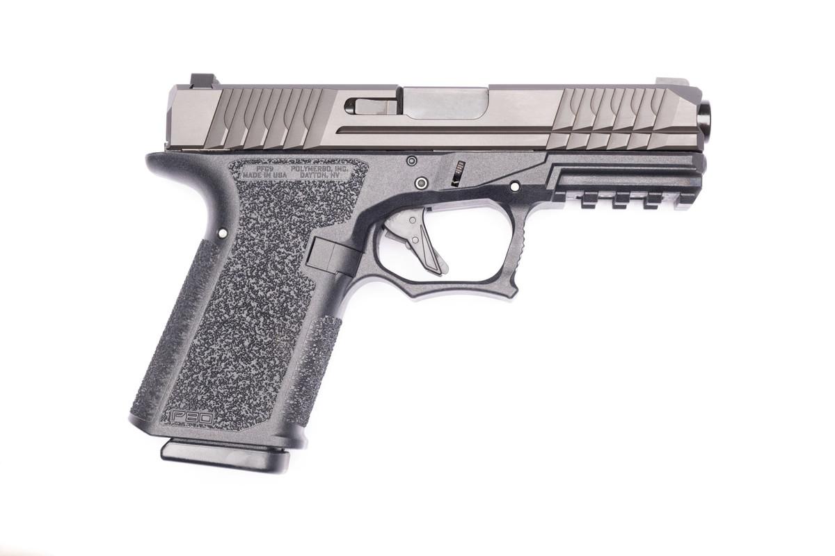 PFC9 Compact 10 Round 9mm Pistol - Black | The Real Grit