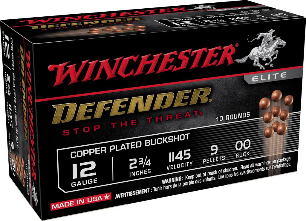 Defender Copper 00 Buckshot 12 Gauge Ammo | Winchester | The Real Grit