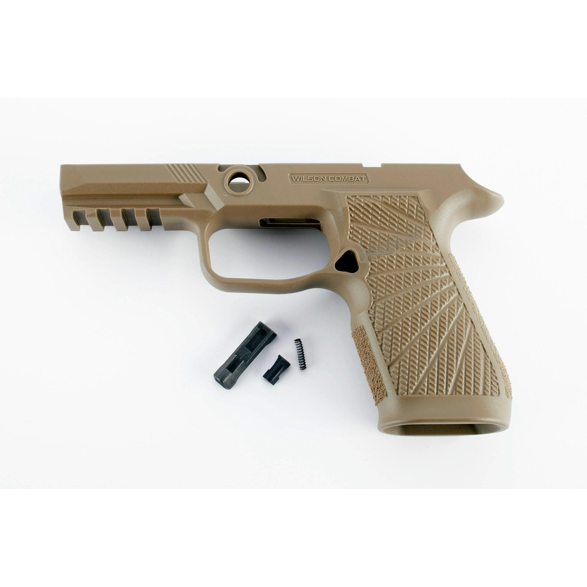 Textured Grip Module for Sig Sauer P320 Carry - Tan - No Manual Safety ...