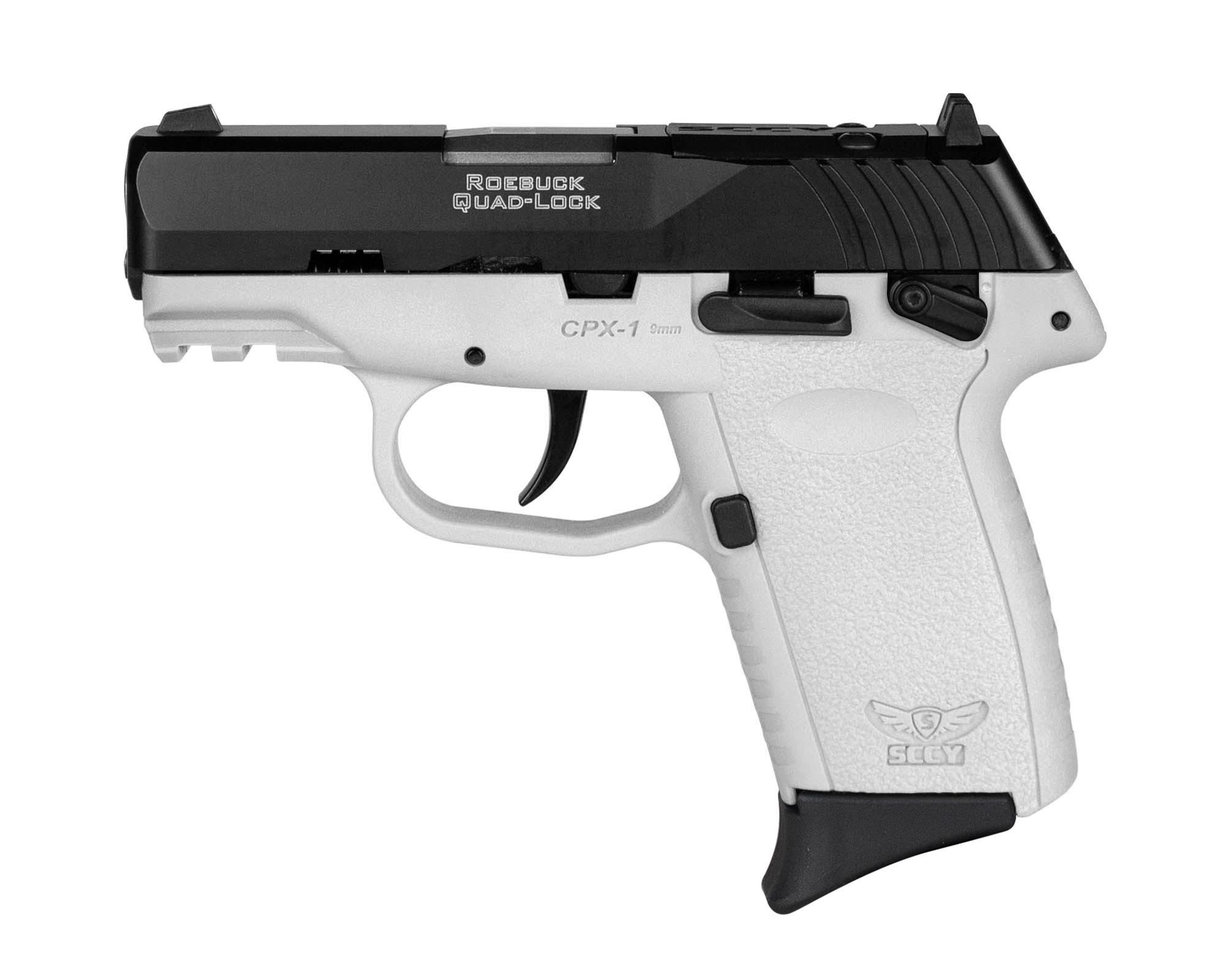 CPX-1 Gen 3 RDR 10 Round 9mm Pistol - Black/White | The Real Grit
