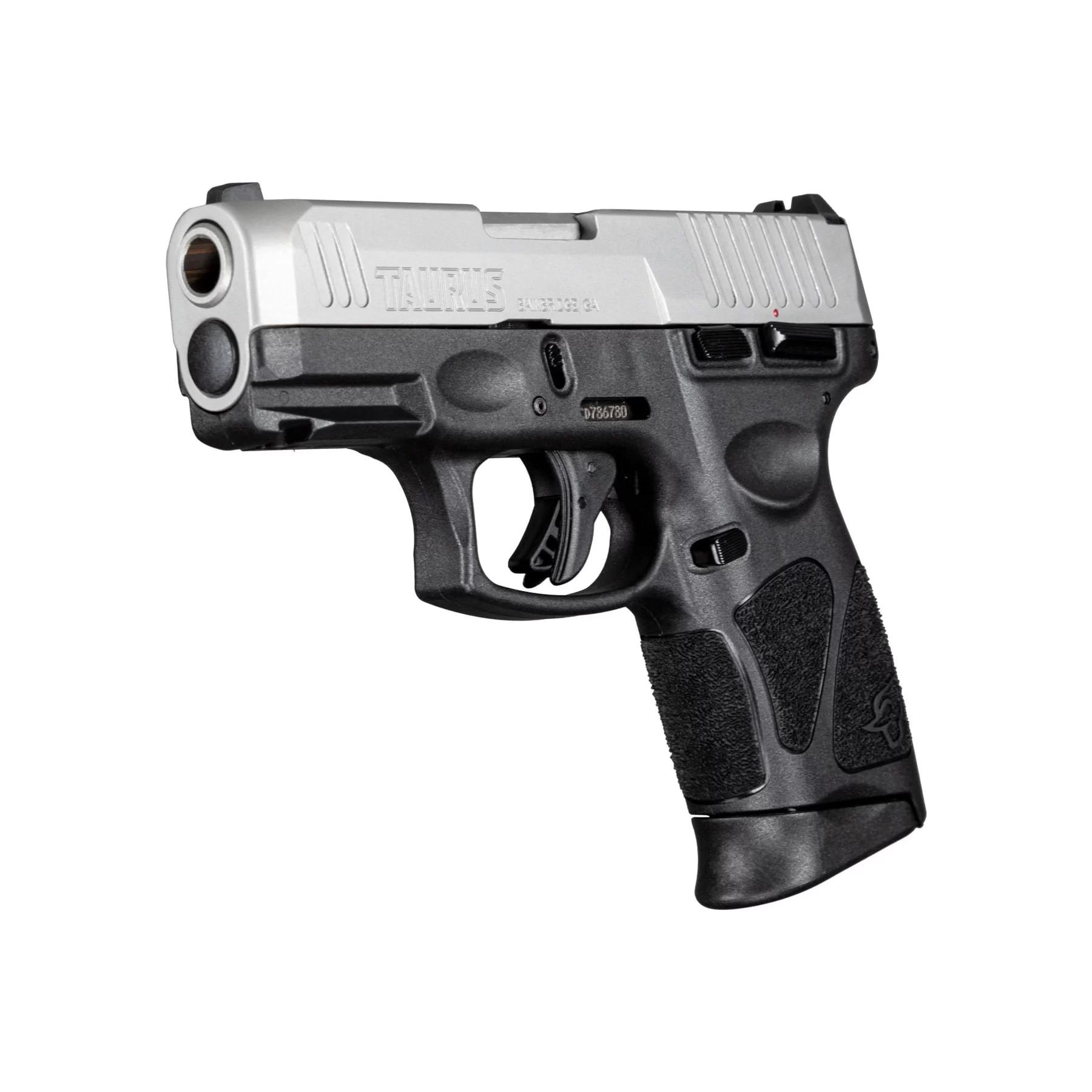 G3C with 2 Magazines 12 Round 9mm Pistol - Matte Stainless/Black Grip ...