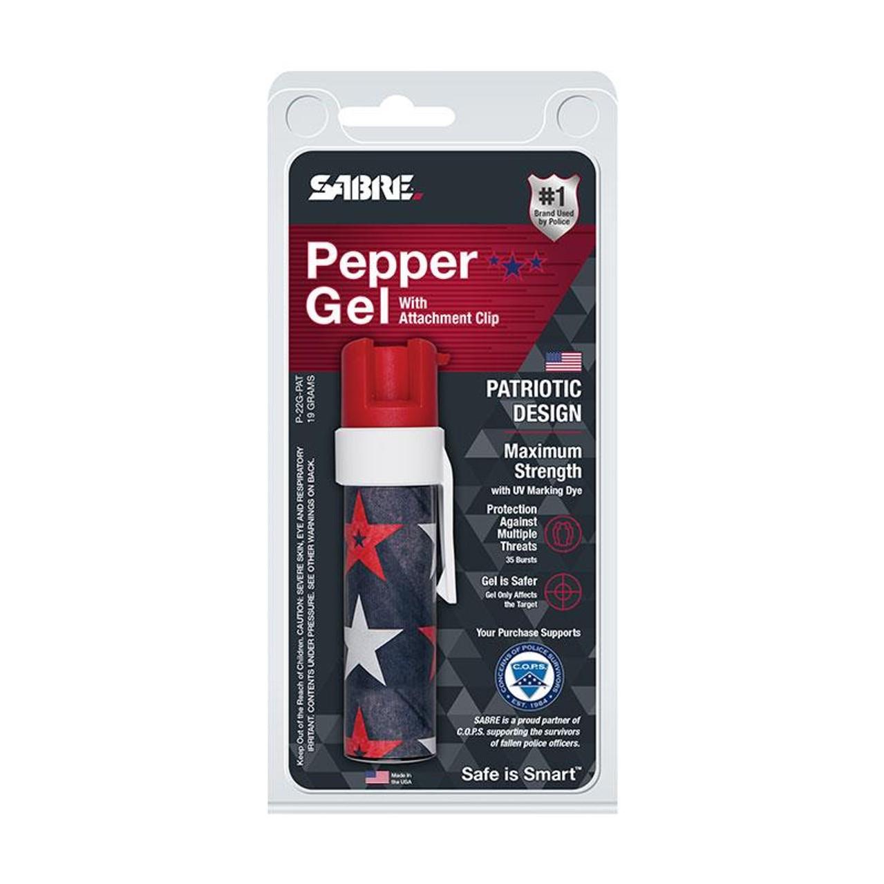 Patriotic Pepper Gel with Clip | The Real Grit