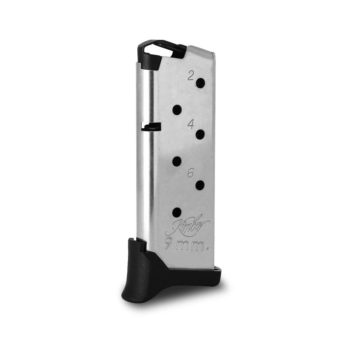 Micro 9 Rapide 7 Round 9mm Magazine - Stainless Steel | The Real Grit