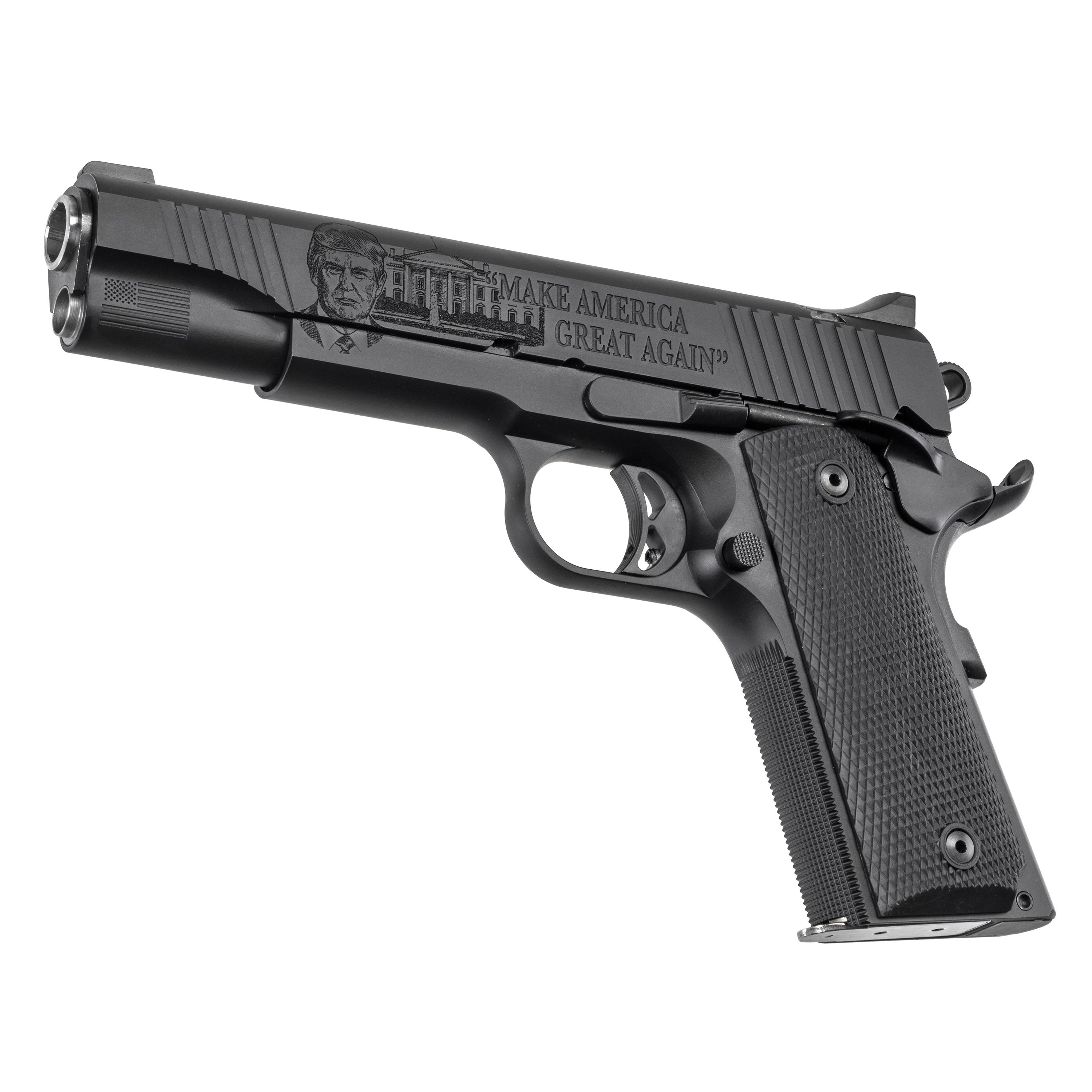 1911 A1 45th President Trump 45 ACP Pistol | The Real Grit