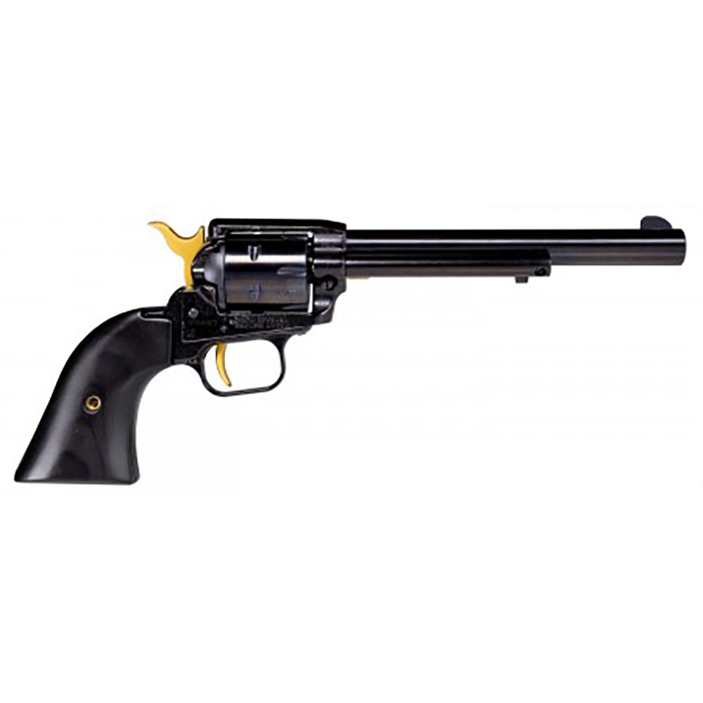 Rough Rider 4.75" 22 Long Rifle Revolver - Black/Gold | The Real Grit