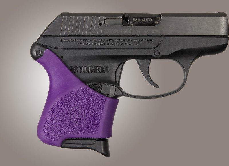 HandAll Textured Grip Sleeve for Ruger LCP - Purple | The Real Grit