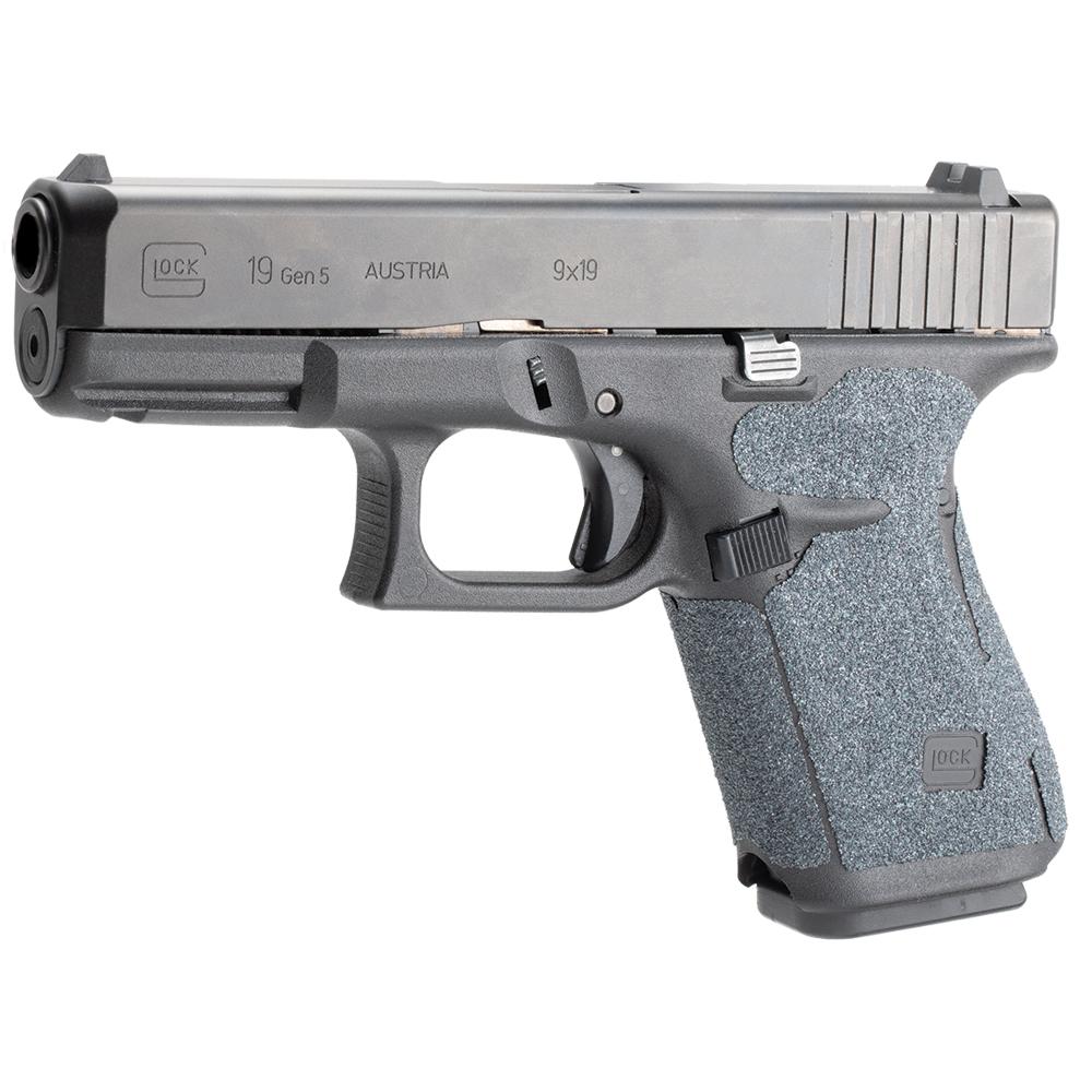 Wrapter Adhesive Gun Grip for Glock 19/19MOS Gen5 - Black | The Real Grit