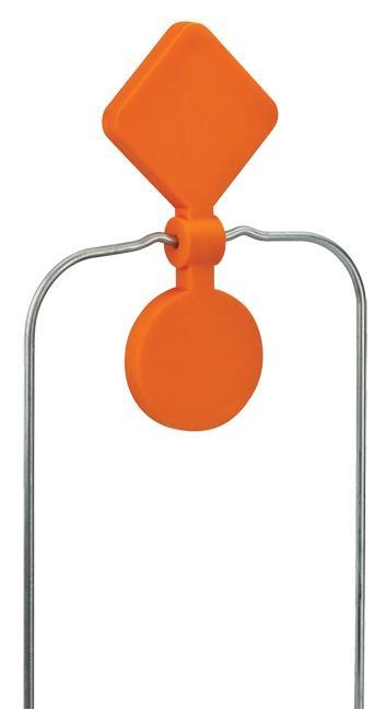 DuraSeal Spinner Target - Orange Double Gong | The Real Grit