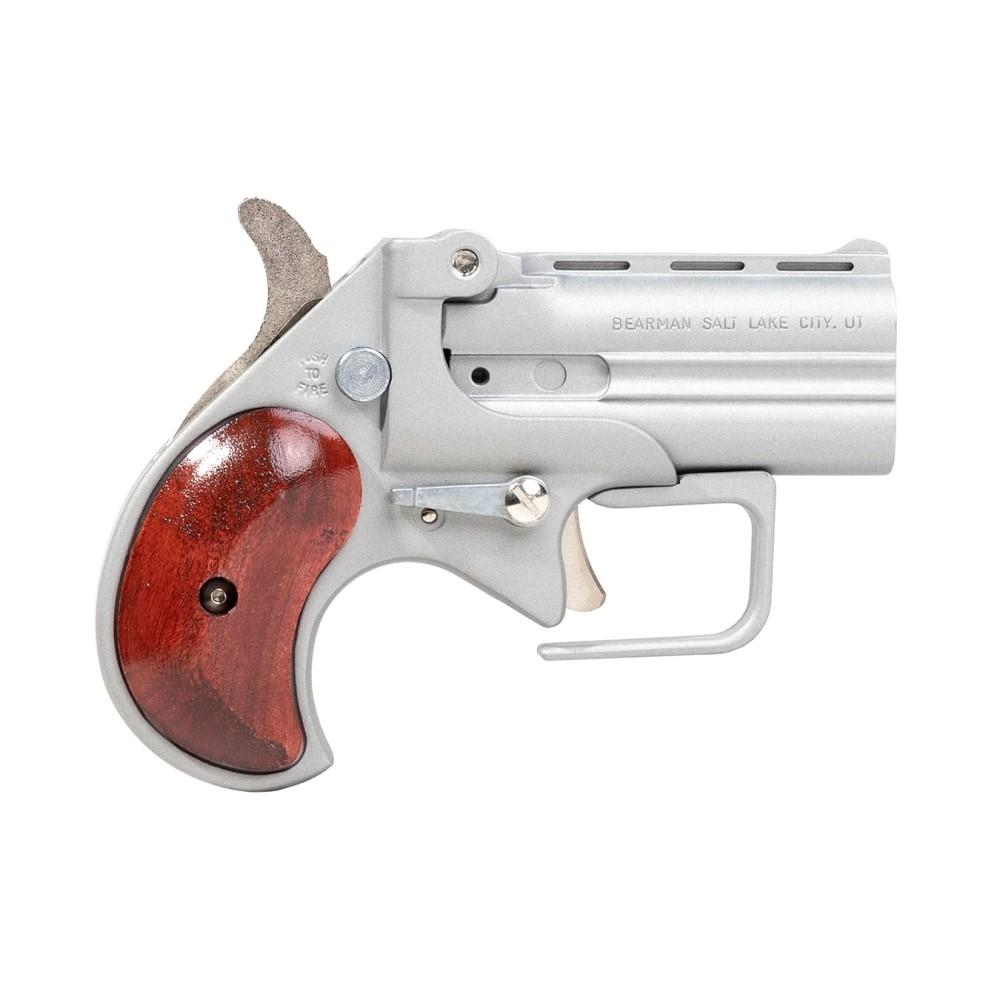 Big Bore 2.75" 2 Round 380 ACP Derringer - Satin/Rosewood | The Real Grit