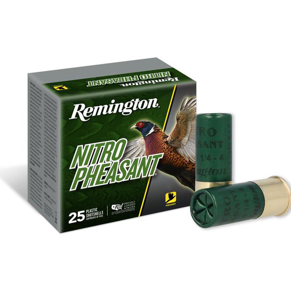 Nitro Pheasant #4 12 Gauge Shotgun Ammo - 25 Round Box | The Real Grit