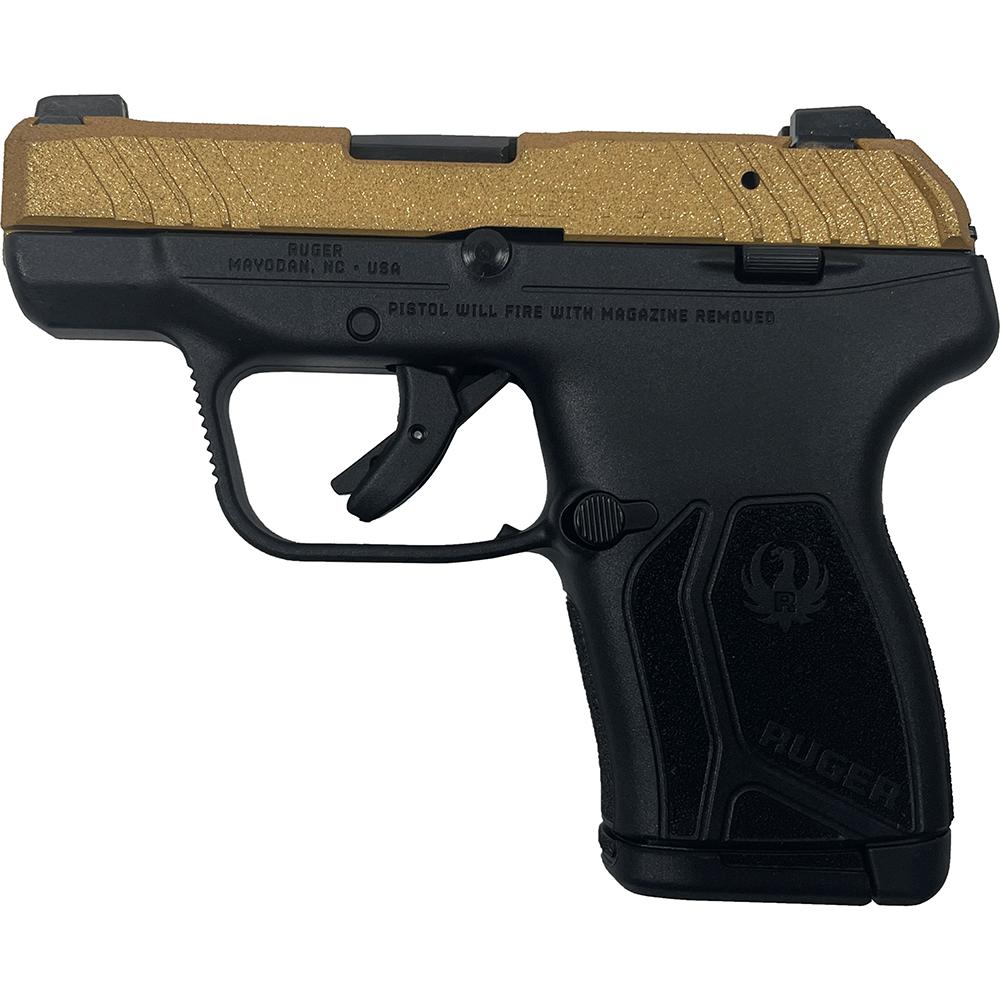 LCP 380 Max 2.75" 10 Round 380 ACP Pistol - Gold Glitter | The Real Grit