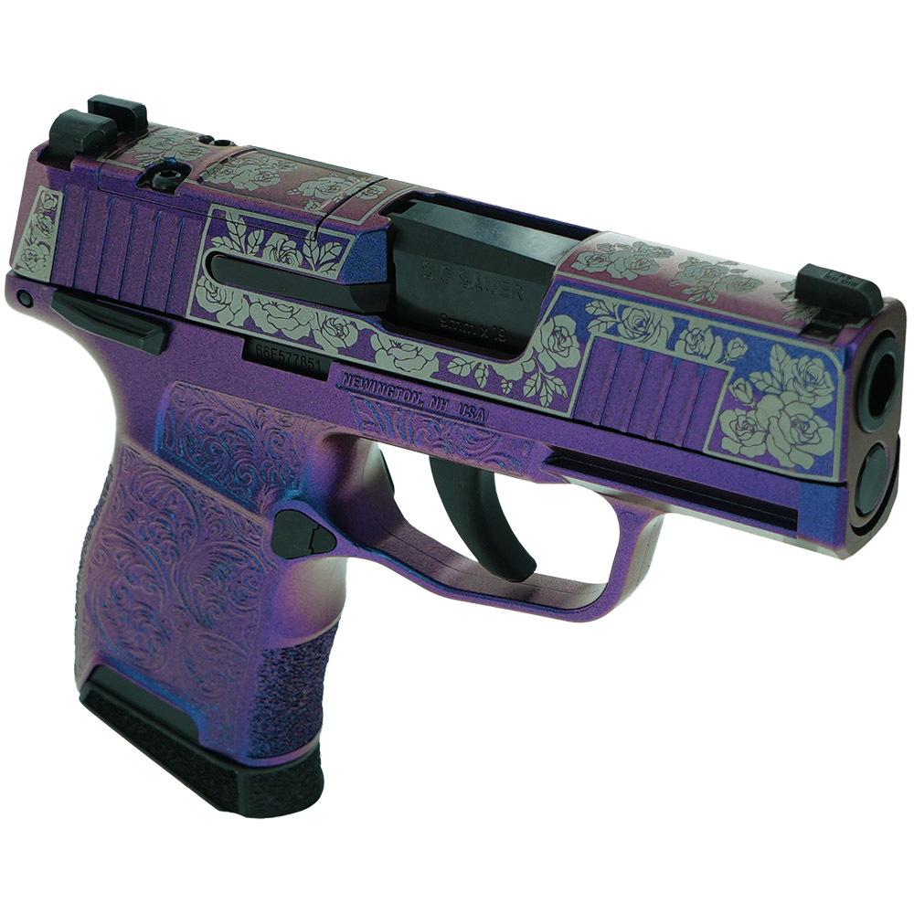 Exclusive P365 Guns & Roses Optic Ready 10 Round 9mm Pistol - Mongoose ...