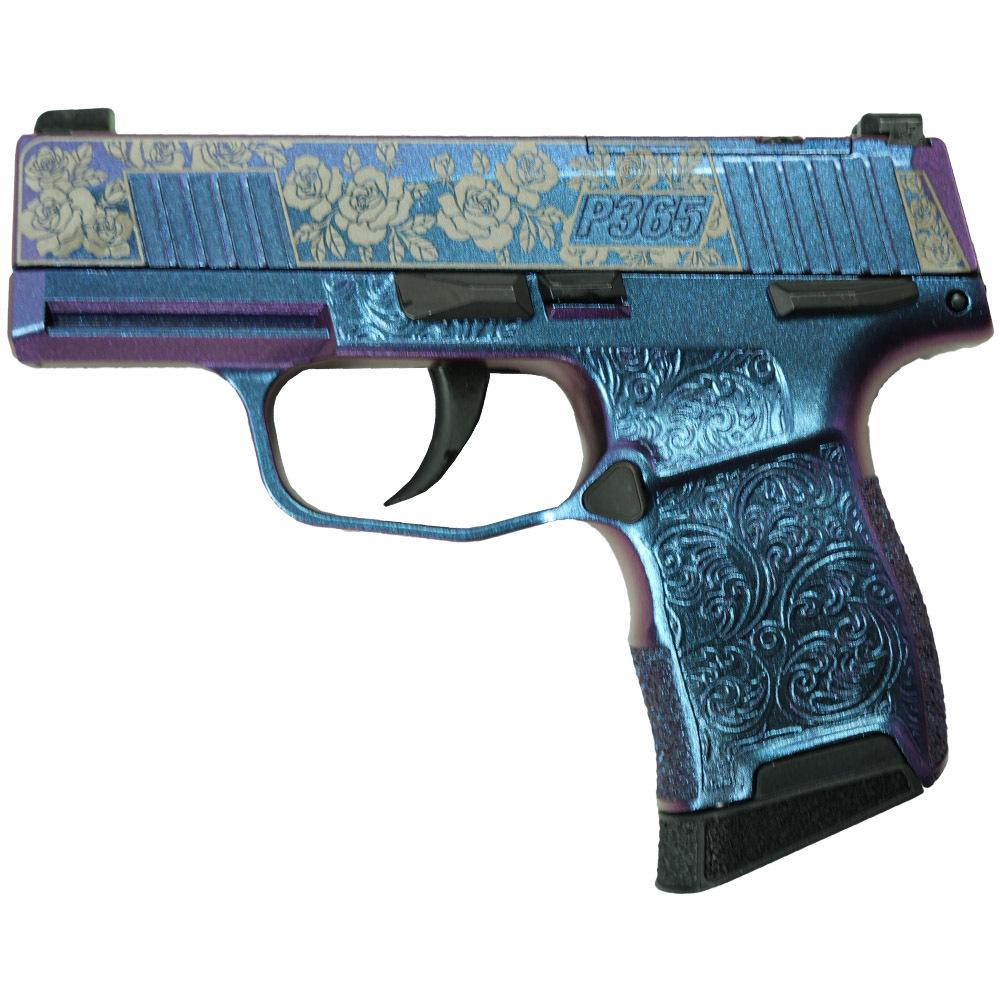 Exclusive P365 Guns & Roses Optic Ready 10 Round 9mm Pistol - Mongoose ...