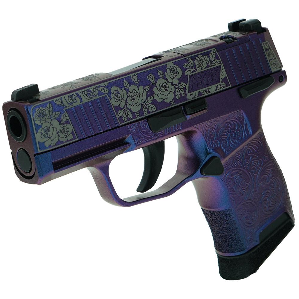 Exclusive P365 Guns & Roses Optic Ready 10 Round 9mm Pistol - Mongoose ...