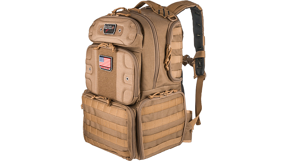 Tactical Range Backpack Tall - Holds 4 Handguns | The Real Grit