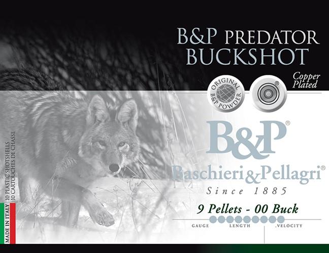 Predator 00 Buckshot 2-3/4" 12 Gauge Shotgun Ammo - 10 Round Box | The ...
