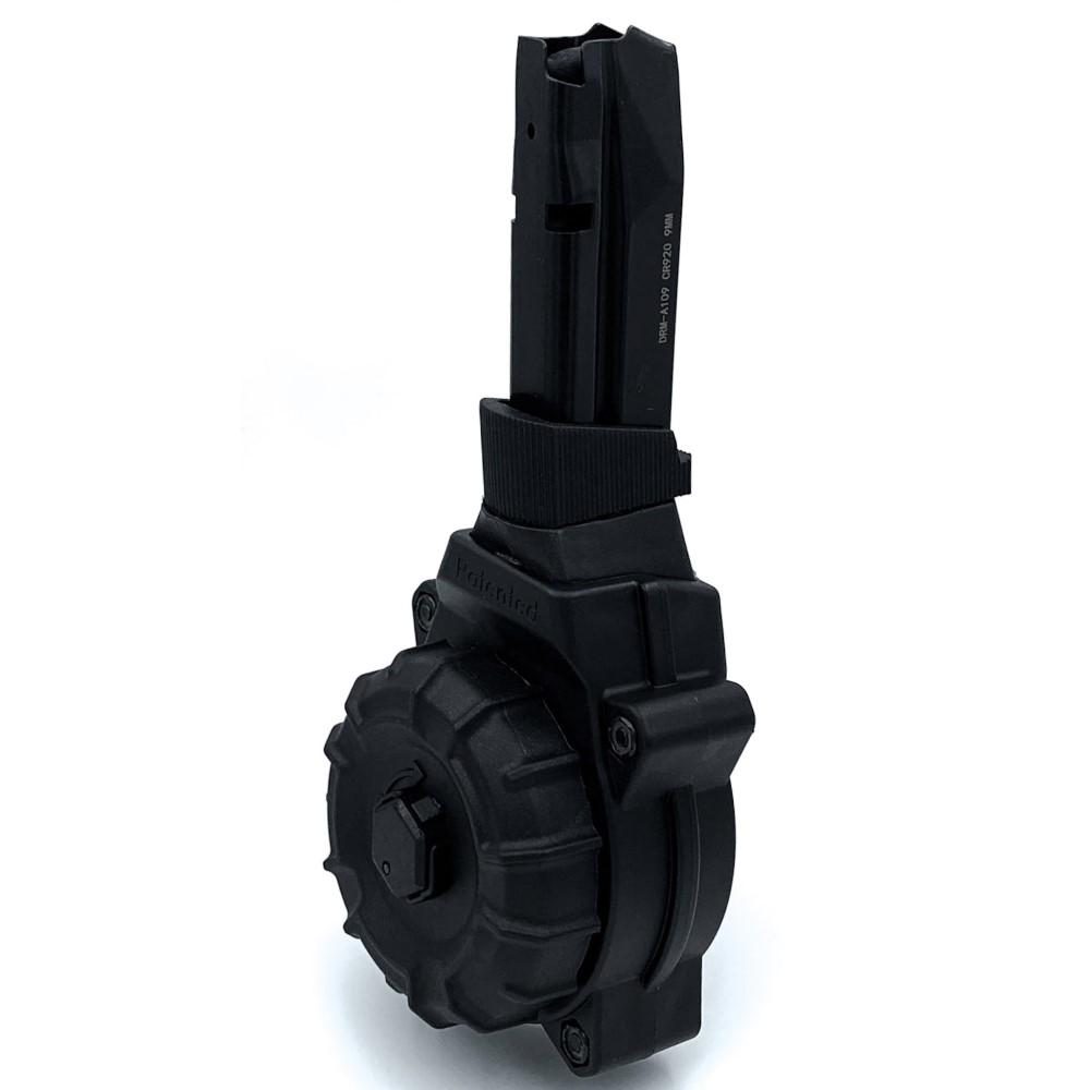 CR920 30 Round 9mm Drum Magazine - Black | The Real Grit