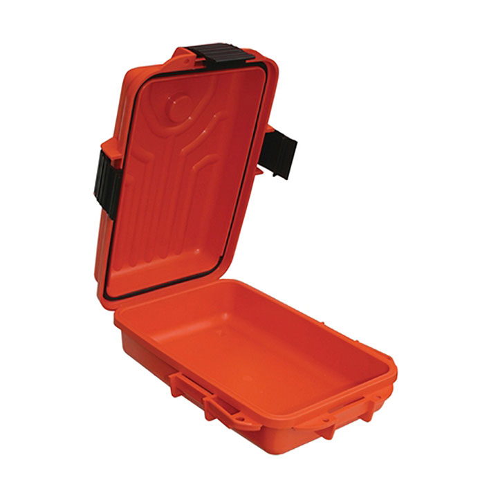 Small 10x7x3 Survivor Dry Box - Orange | The Real Grit
