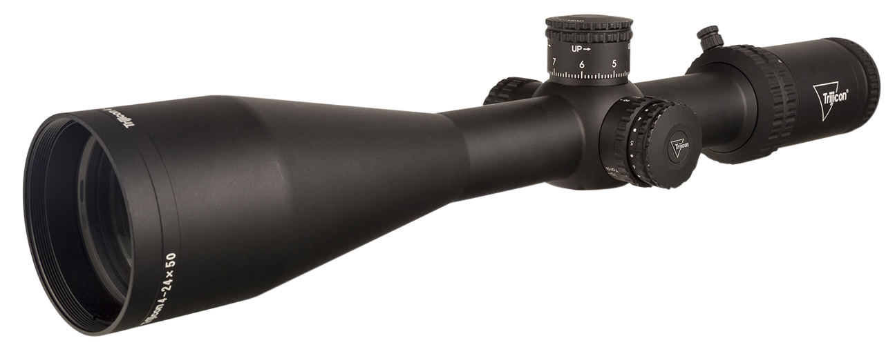 Tenmile 4-24x 50mm Rifle Scope - Matte Black - Illuminated MRAD LED ...
