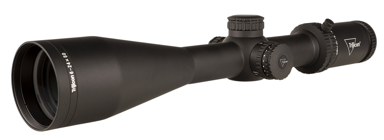 Tenmile 6-24x 50mm Rifle Scope - Matte Black - Illuminated MRAD Red LED ...