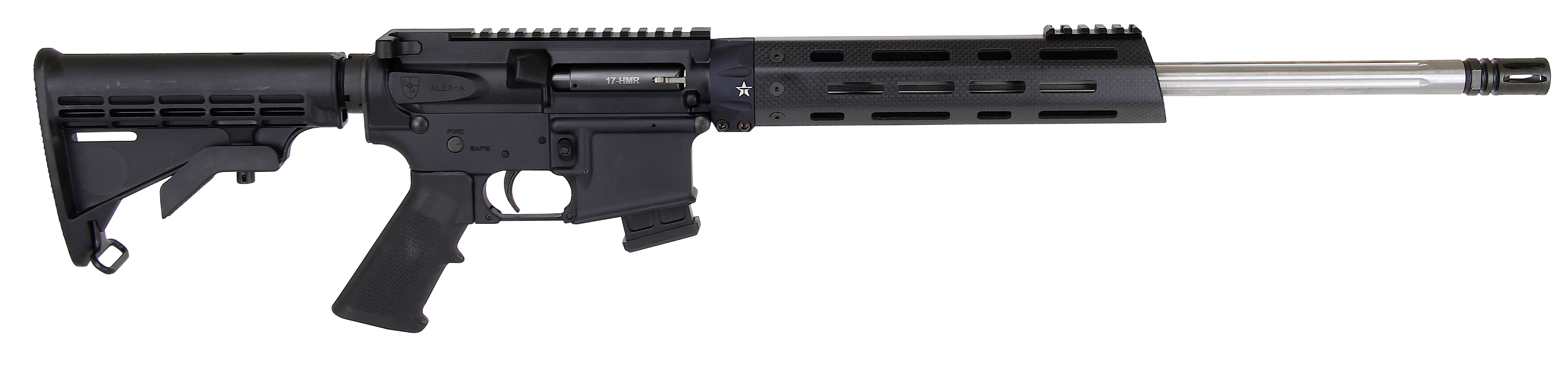 Standard 18" Fluted 10 Round 17 HMR Semi Auto Rifle | The Real Grit