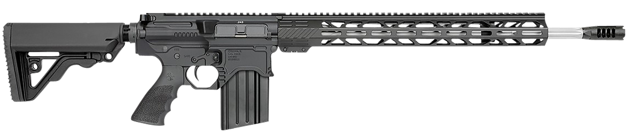 LAR-BT3 Predator HP 20" 20 Round 243 Winchester AR10 Semi Auto Rifle ...