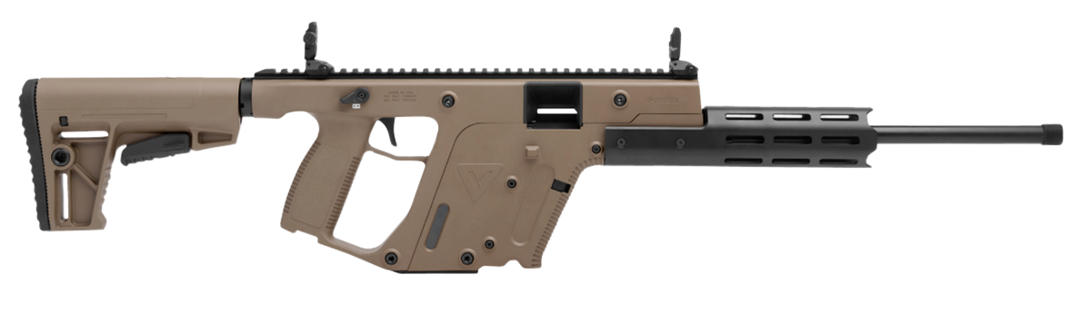 Vector 22 Gen II CRB 16" 10 Round 22 Long Rifle Semi Auto Rifle - Flat ...