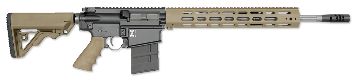 LAR-8 X-1 6 Position 18" 20 Round 308 Winchester AR10 Semi Auto Rifle ...