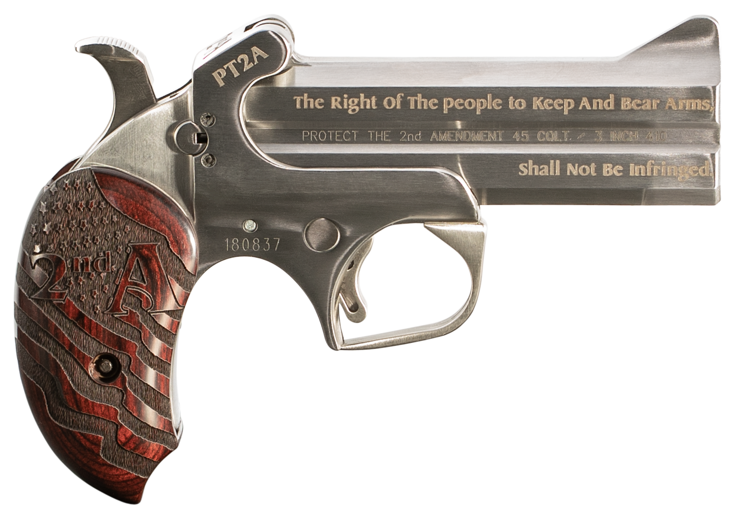 Protect the 2nd Amendment 4.25" 2 Round 45 Long Colt / 410 Gauge ...