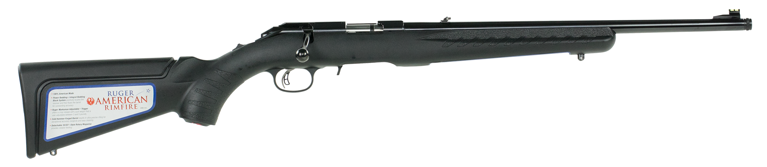 American Rimfire Compact 18" Threaded 10 Round 22 Long Rifle Bolt ...