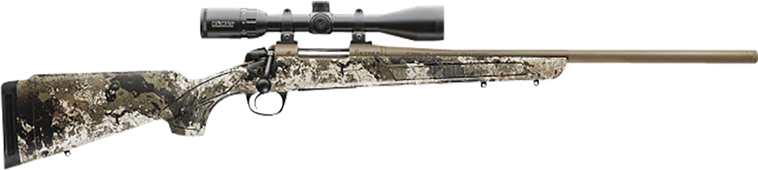 Cascade 24" 3 Round 30-06 Springfield Bolt Action Rifle - Veil Wideland ...