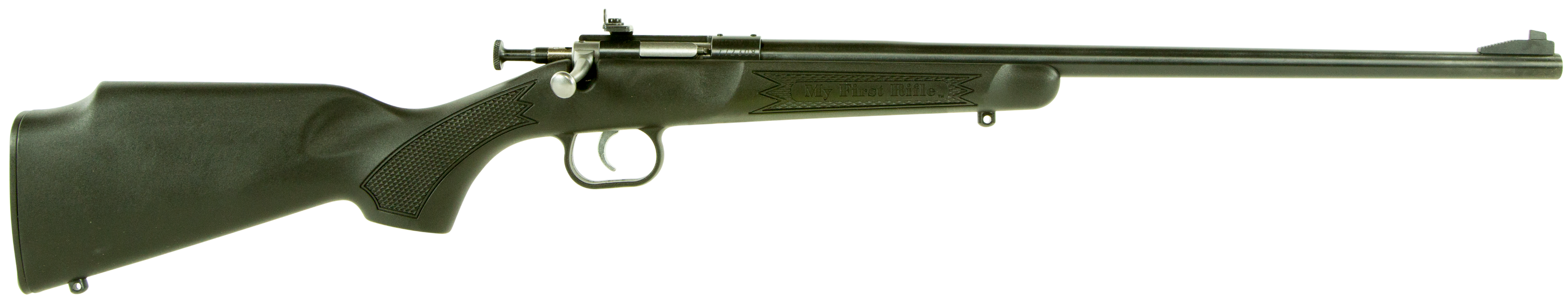 Crickett Youth 16.12" Single Shot 22 WMR Rifle - Black | The Real Grit