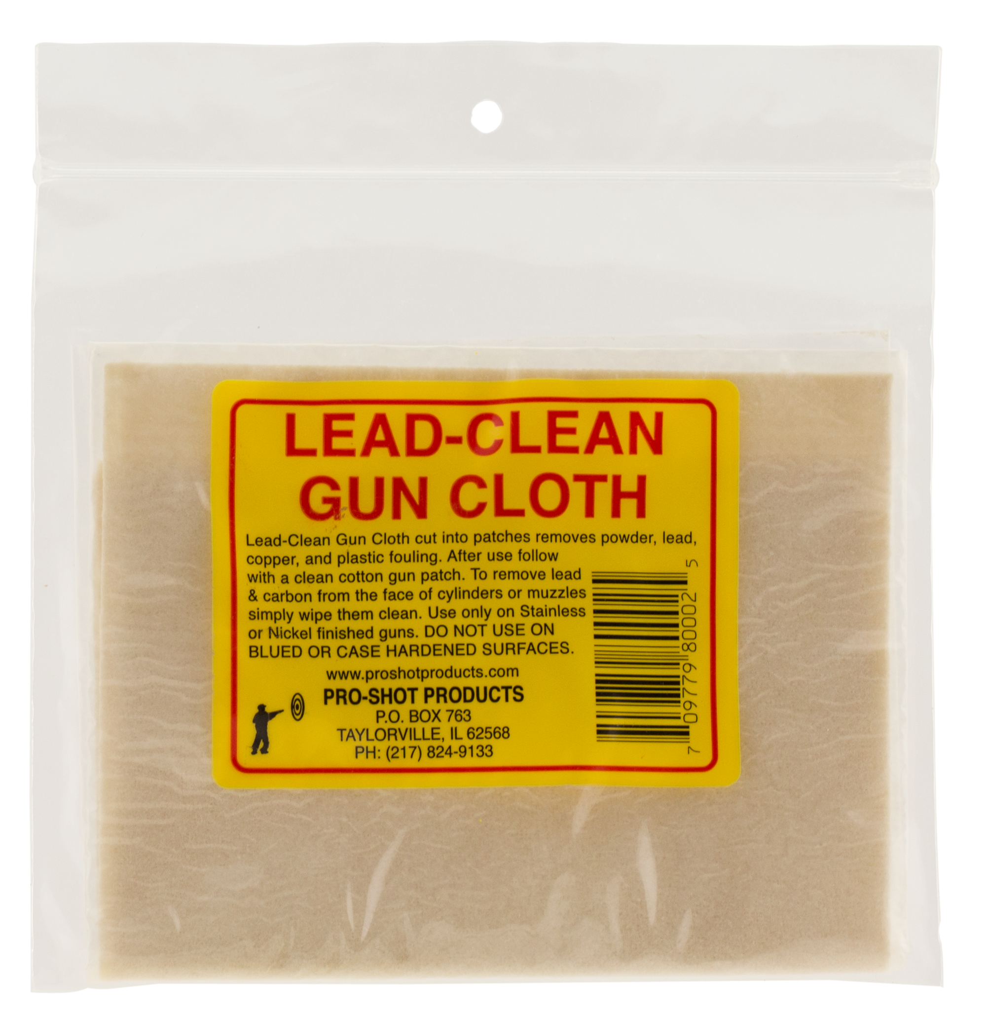 Lead Clean Cotton Gun Cloth | The Real Grit