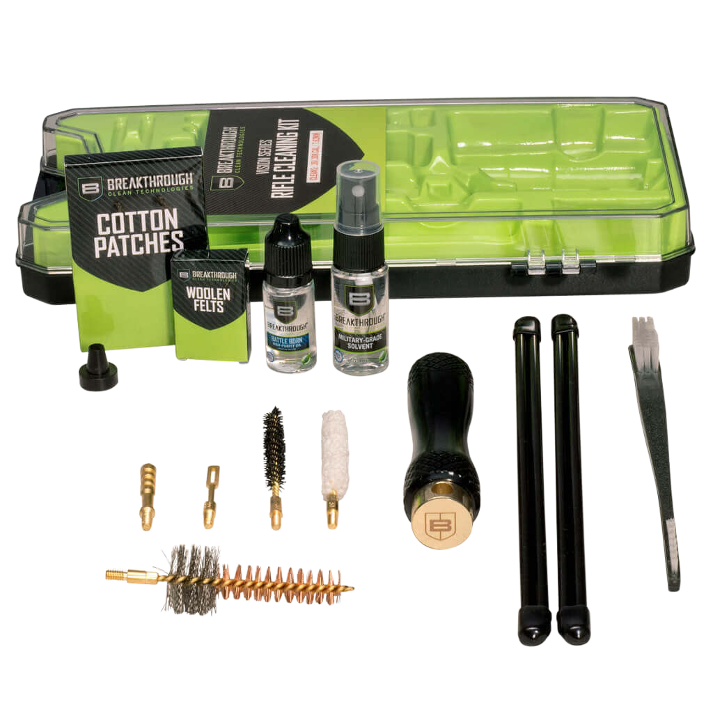 Vision Series 30 Caliber AR-10 Cleaning Kit - 15 Piece - Green | The ...