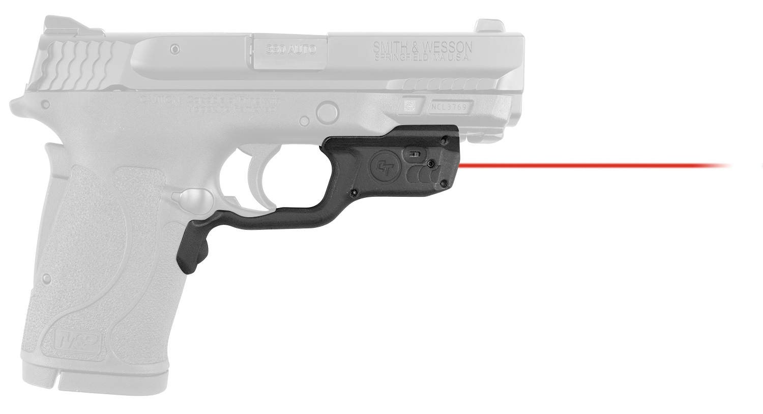 Laserguard Red Laser Sight - S&W M&P 9EZ/380 EZ/22 Compact | The Real Grit