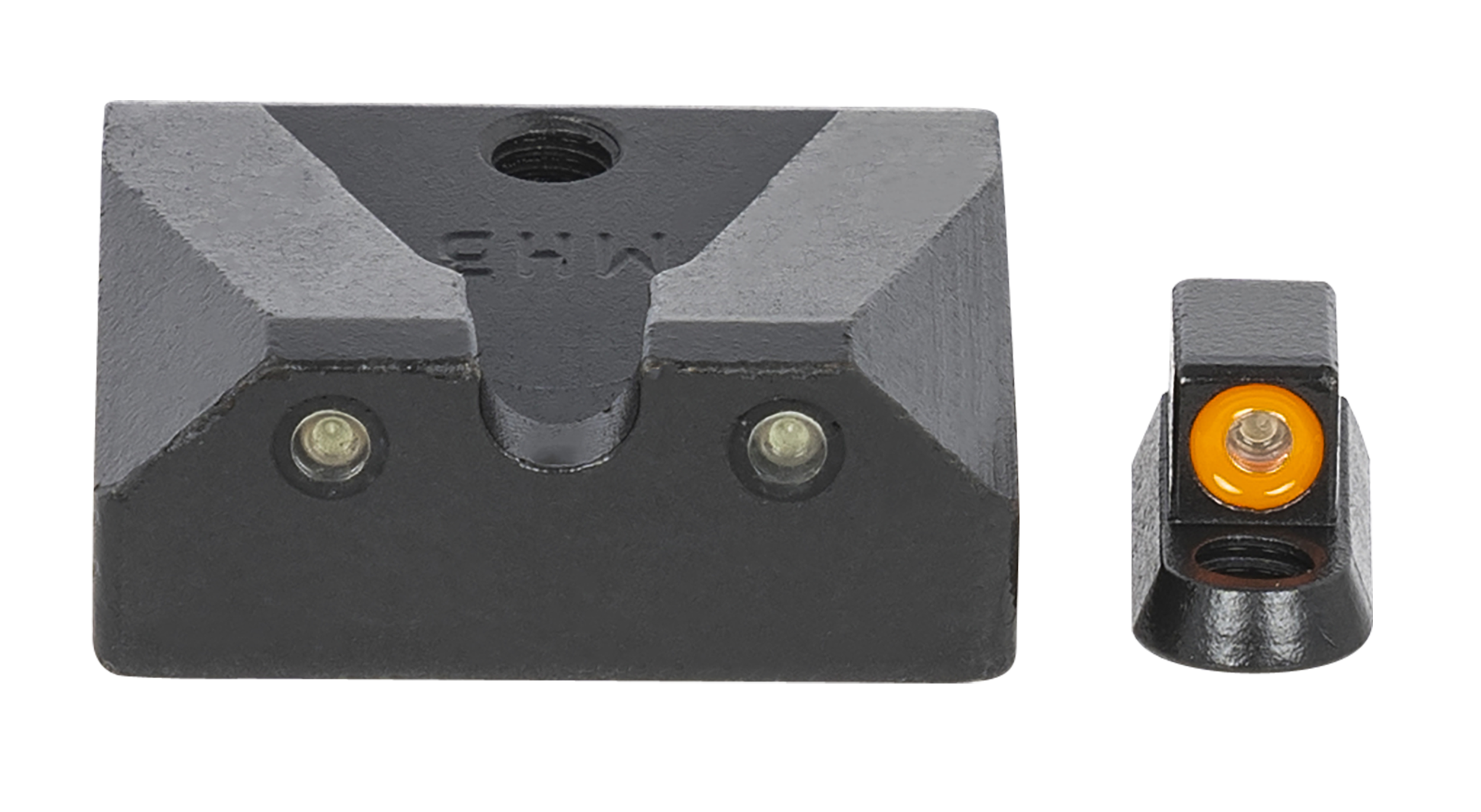 Hyper-Bright Tritium Handgun Sight Set for CZ Shadow 2 - Orange/Green ...