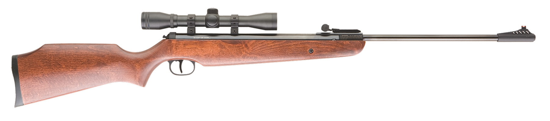 Ruger Air Hawk 177 Pellet Spring Piston Air Rifle Combo with Scope ...