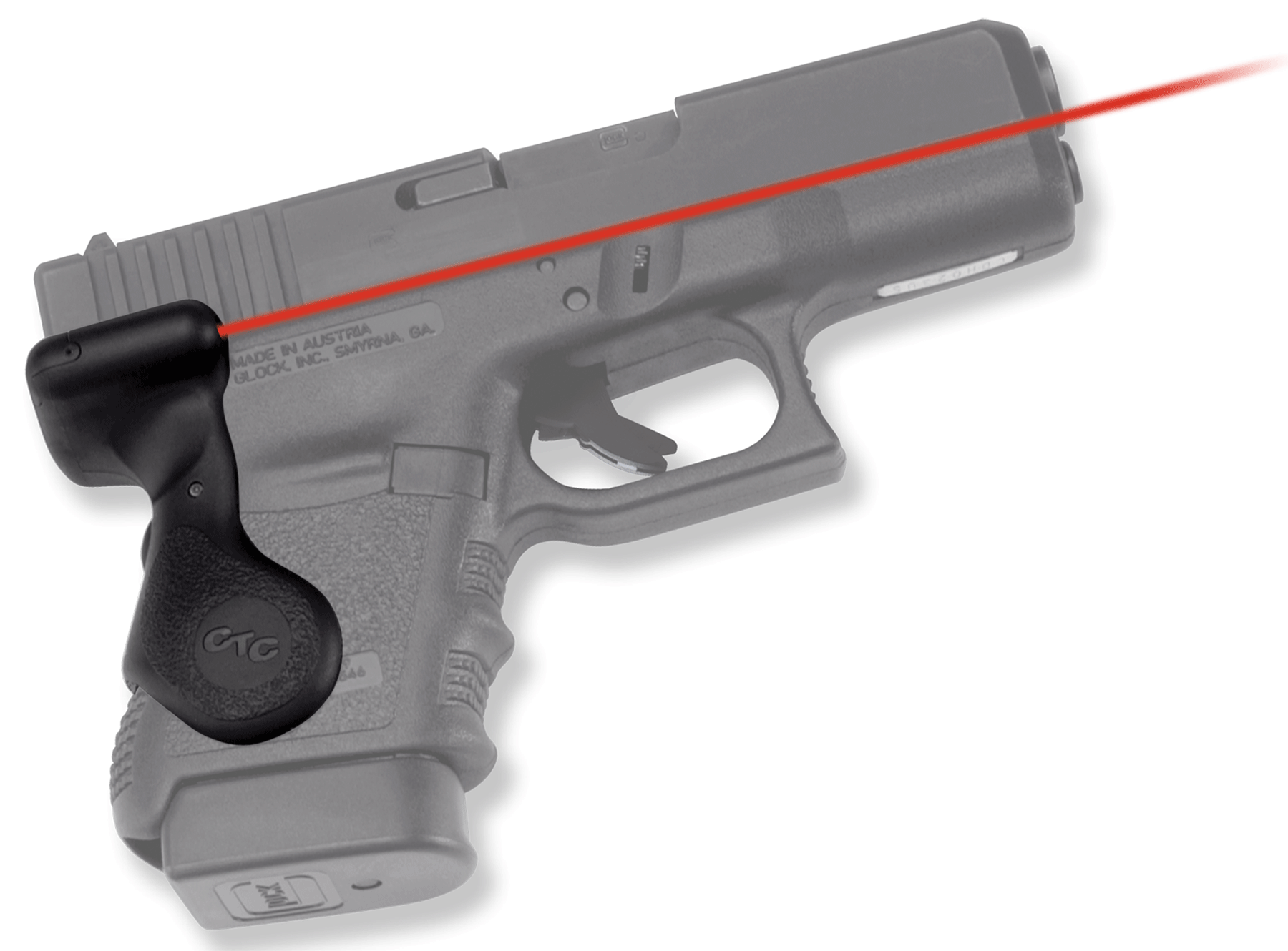 Lasergrips 5mW Red Laser Sight - Glock 29/30 | The Real Grit