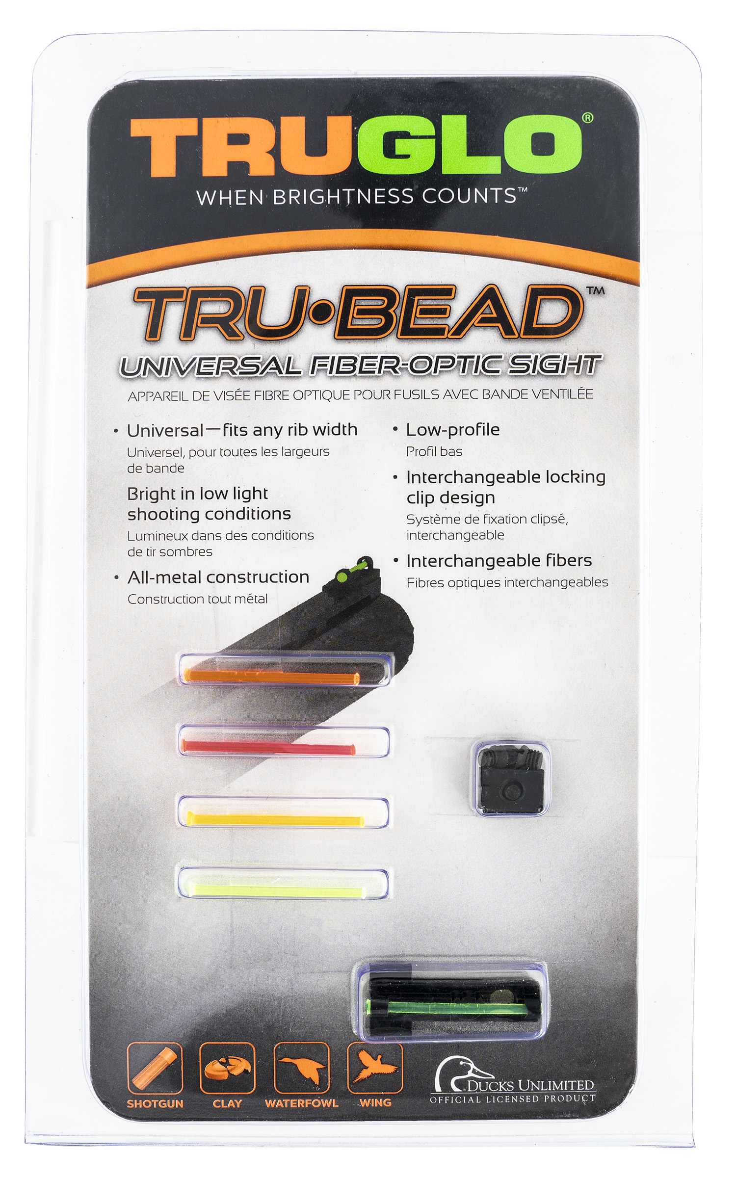 TruBead Universal Field Fiber Optic Front Shotgun Sight | The Real Grit