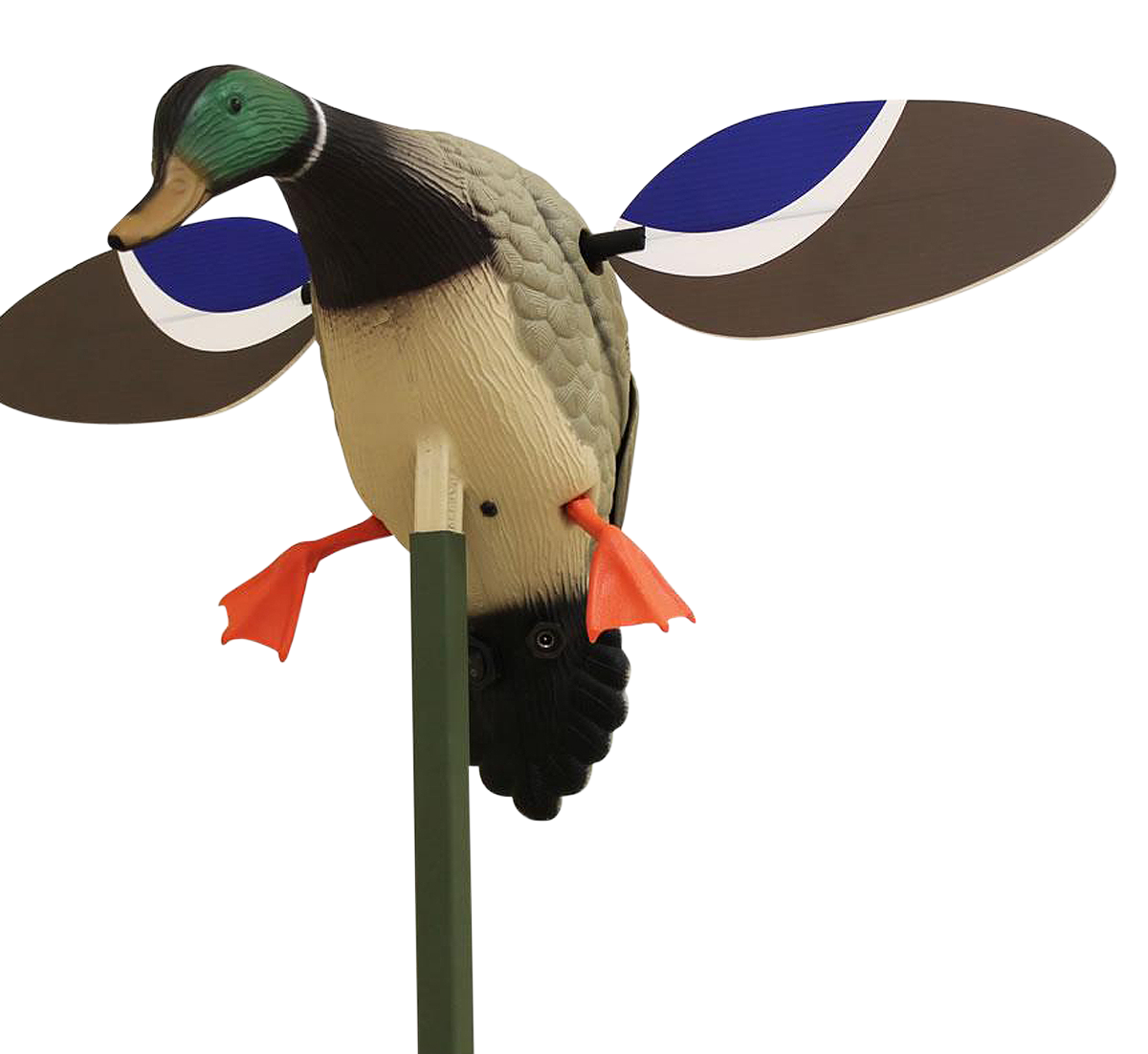 Baby Mojo Mallard Drake Motion Duck Decoy | The Real Grit
