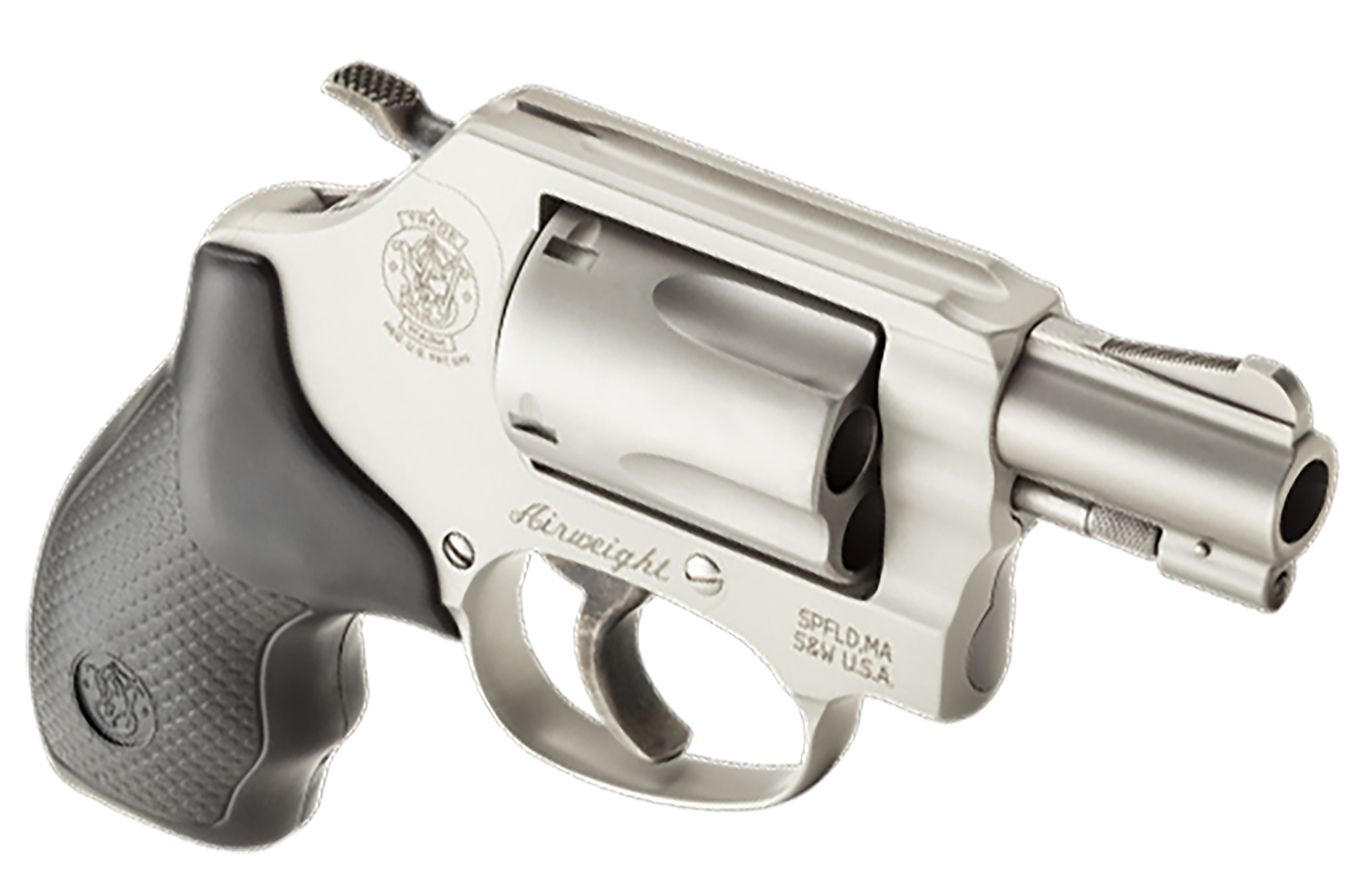 Model 637 Airweight 1.88" 5 Round 38 Special+P Revolver - Stainless ...