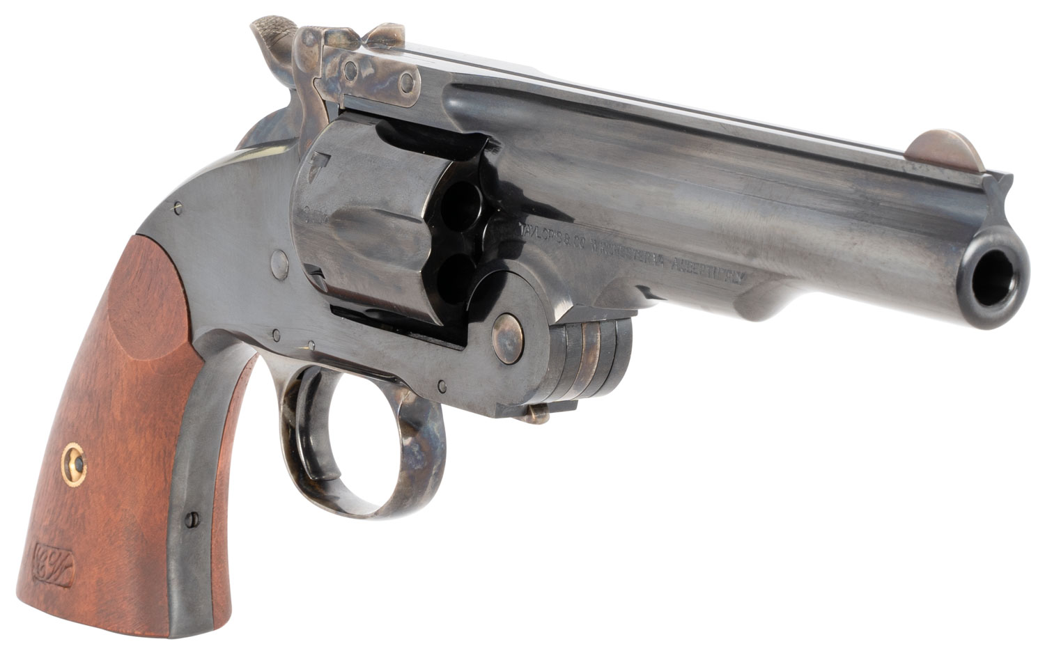 Second Model Schofield 5" 6 Round 38 Special Revolver - Blued/Walnut ...