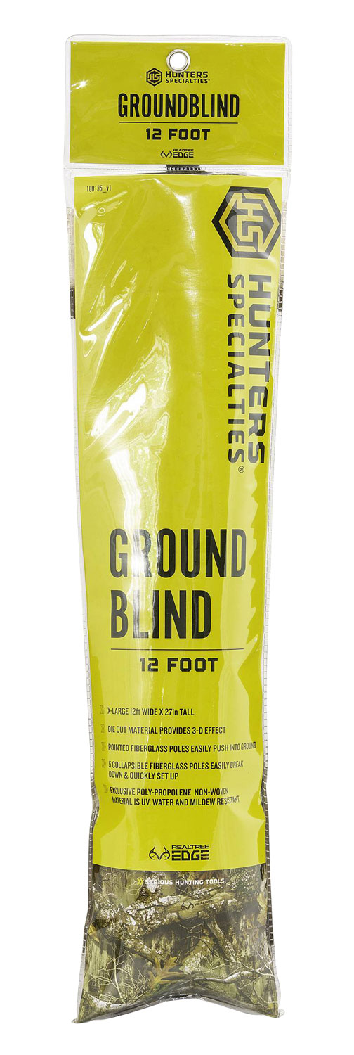 12 Ft x 27 Inch Ground Blind - RealTree Edge | The Real Grit