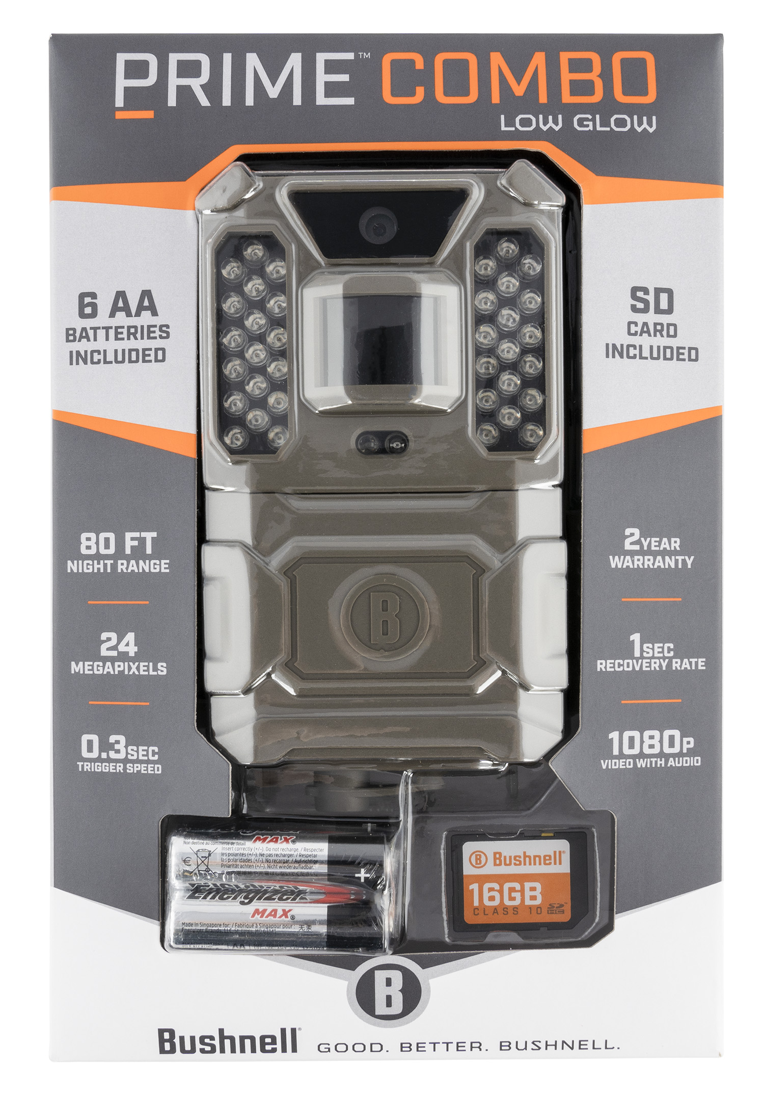 Prime Low Glow Bundle Trail Camera with Batteries and Memory Card | The ...