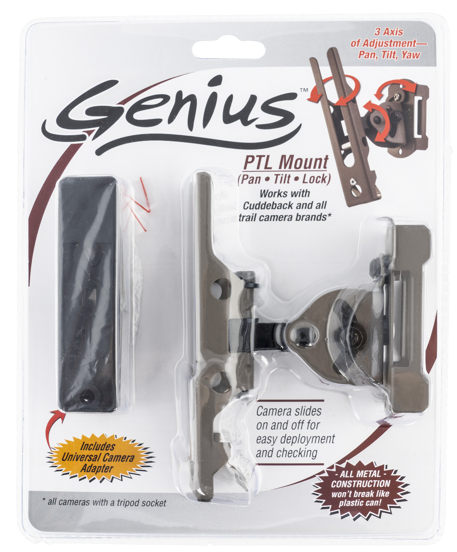 Genius Pan Tilt Lock Mount | The Real Grit