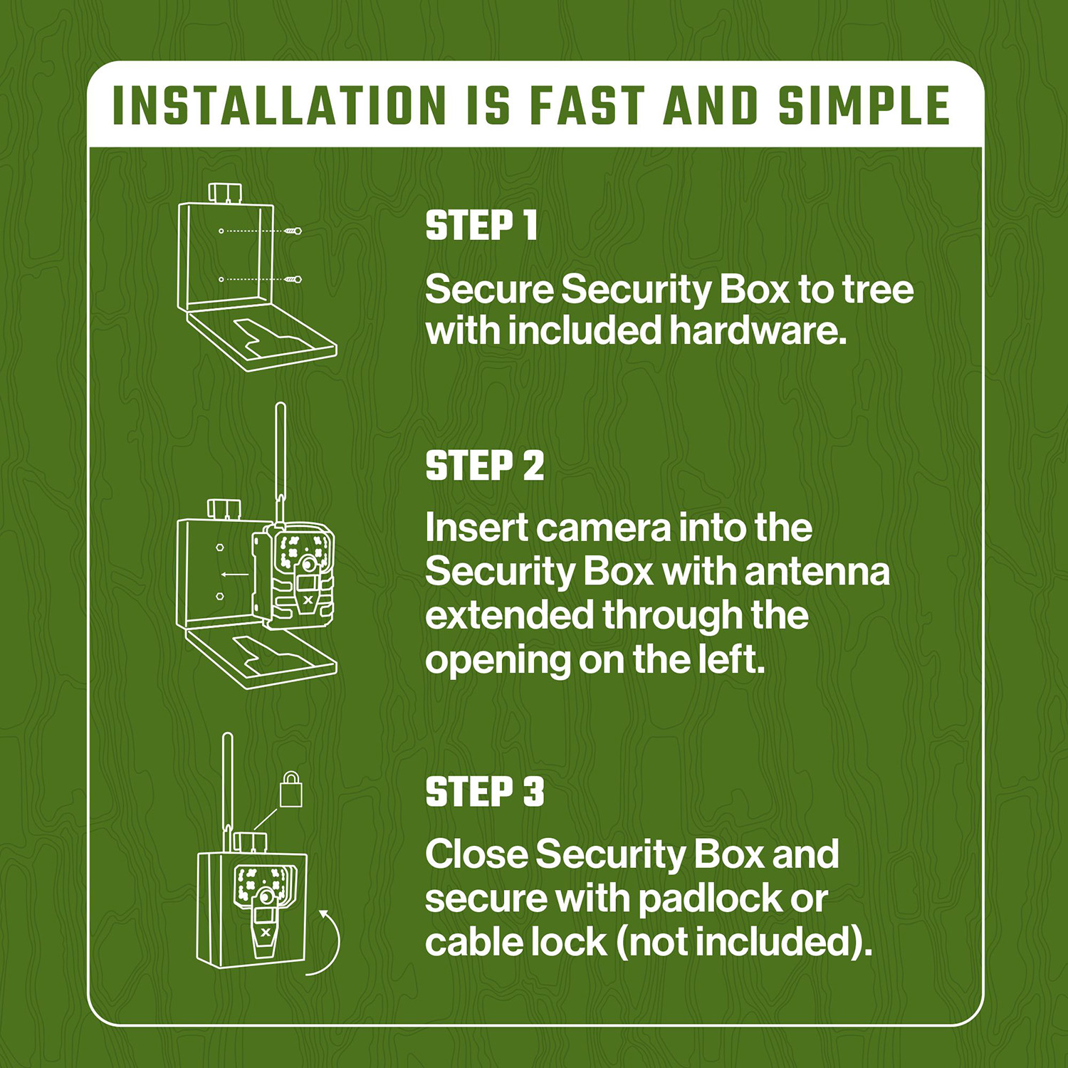 2021 Moultrie Camera Security Box | The Real Grit