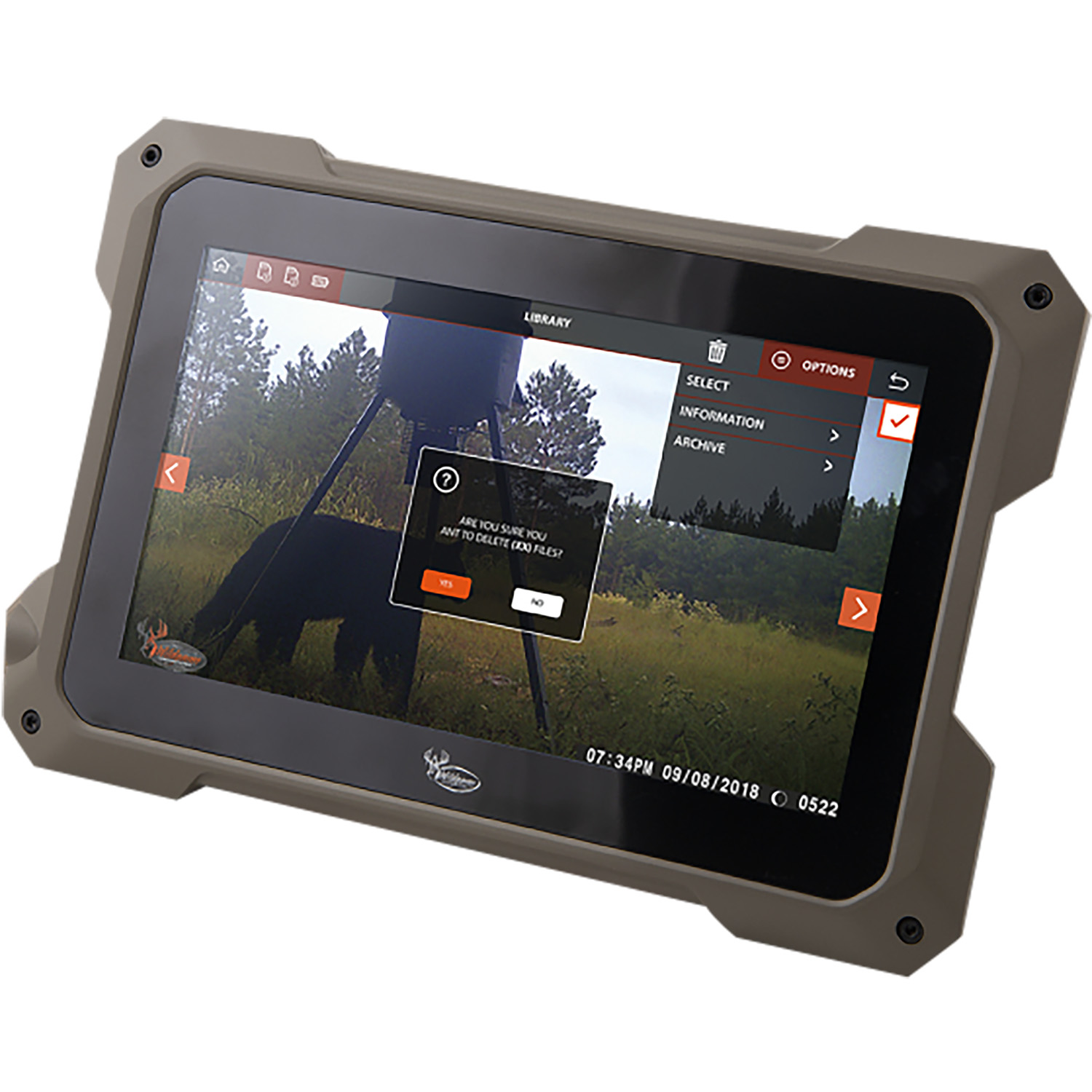 Trail Pad 7 Inch Touchscreen SD Card Viewer | The Real Grit