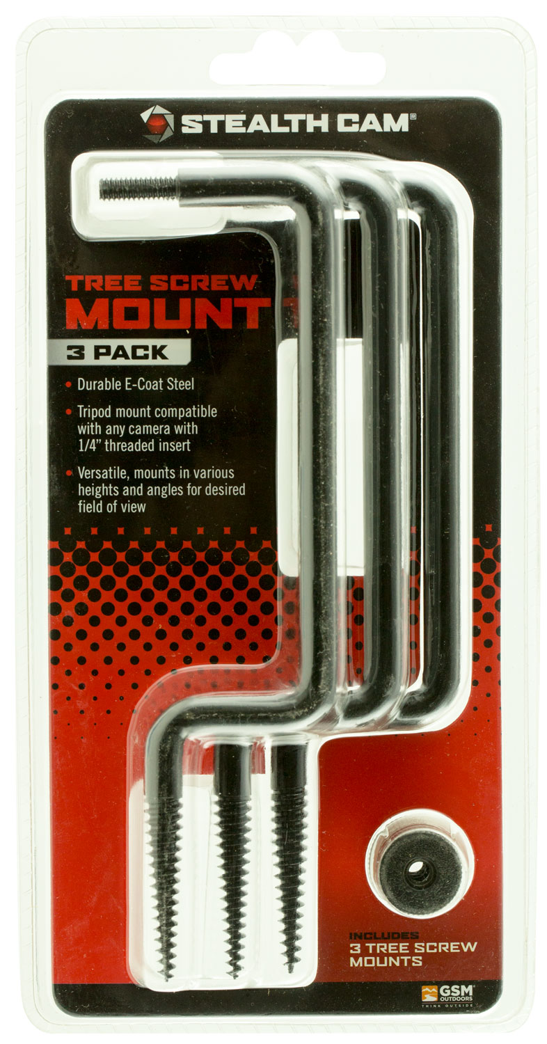 Trail Camera Tree Screw Mounts - 3 Pack | The Real Grit