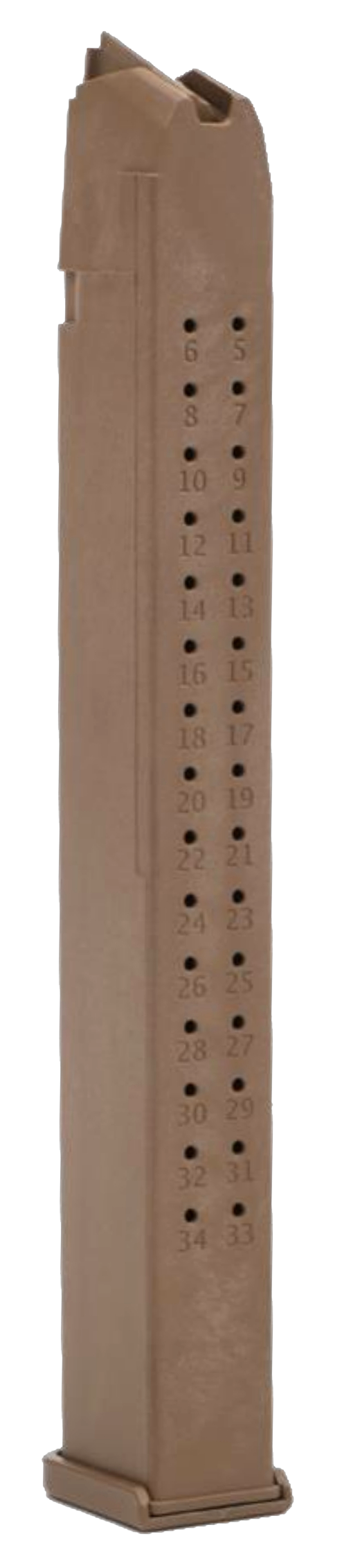 Glock 35 Round 9mm Magazine - Flat Dark Earth | The Real Grit