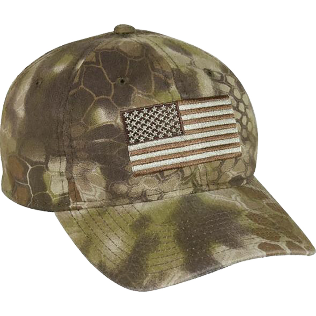 Kryptek Highlander Flag Hat | The Real Grit